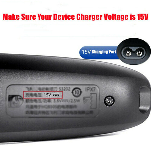 15V USB Charging Cable Cord For Philips Series 1000 Shaver Trimmer ...