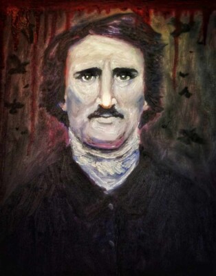 Edgar Allan Poe - original oil painting - direct from artist | eBay
