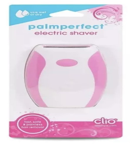 Clio Palmperfect Cordless Shaver for Women, Use Wet or Dry! Pink ...