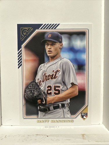 MATT MANNING RC 2022 TOPPS GALLERY #117 ROOKIE CARD PITCHER | eBay