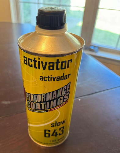 1 Quart TCI Performance Coatings Slow 643 ACTIVATOR | eBay
