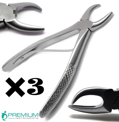 3 Pcs Dental Tartar Forceps 4.5" Calculus Remover Tooth Scraper ...