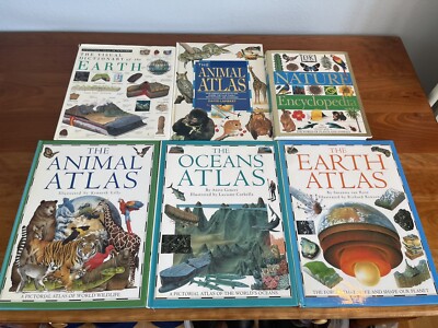 Good Set of 6 Children's Science Reference Books: Animal, Earth, Ocean ...