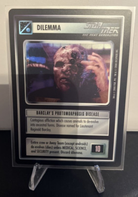 Star Trek CCG - Reflections - Barclay Protomorphosis Disease - Super ...