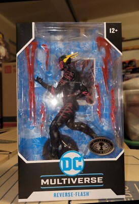 DC Multiverse McFarlane New 52 Reverse Flash Platinum Edition | eBay