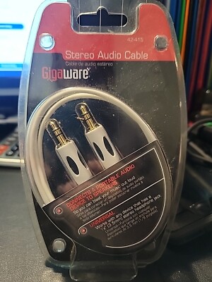 GIGAWARE - STEREO AUDIO CABLE 42-415 - MUSIC SPEAKER RCA - UNIVERSAL ...