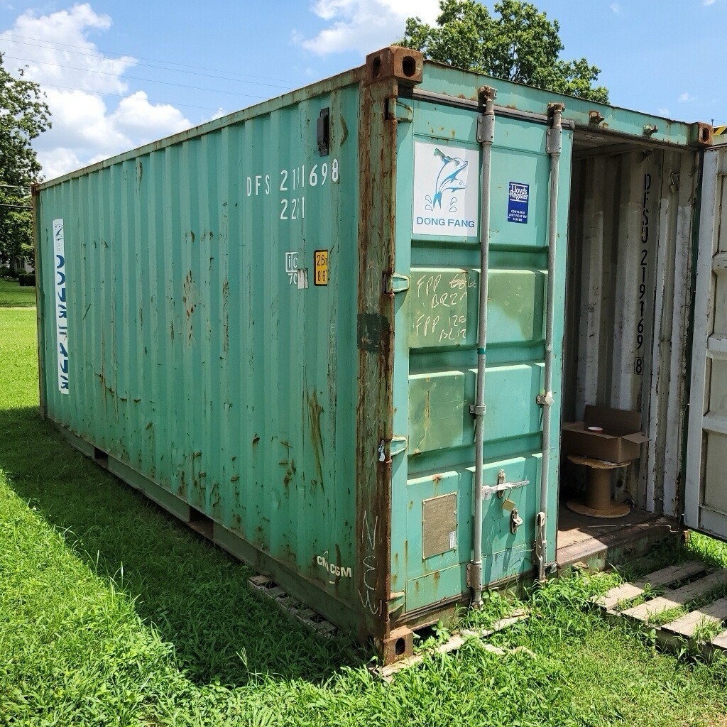 (1) 20’ X 93” Conex Storage Container Located In Franklin, Tn. | eBay