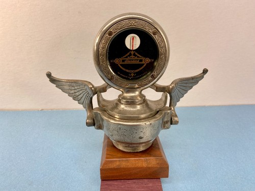 Boyce Motometer with Fancy Rings on Flip Open Winged Radiator Cap ...