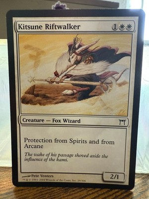 MTG Magic the Gathering Champions of Kamigawa Kitsune Riftwalker 320 | eBay