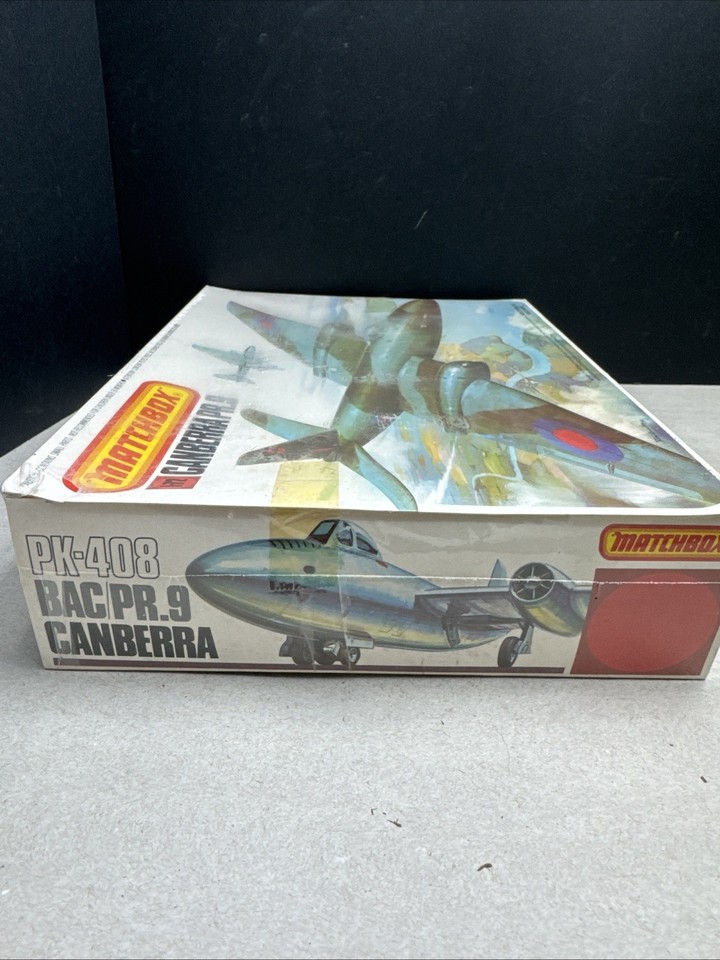 Matchbox 1/72 Canberra PR.9 Plastic Model Kit 40408 NISB 1983 Sealed | eBay