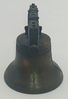 Vintage Miniature Replica Liberty Bell and Flag Bison Metal Bell Ringer ...