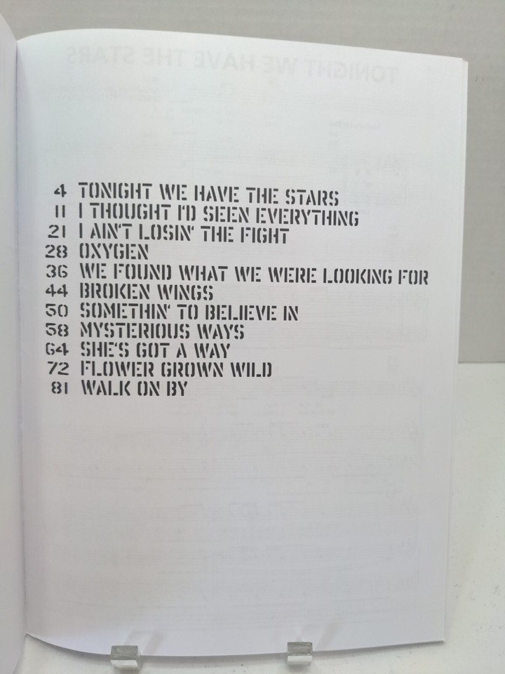 Bryan Adams 11 Sheet Music Song Book Piano vocals Guitar Rock & Roll ...