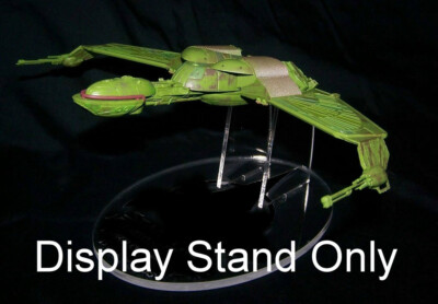 acrylic display stand for Eaglemoss Star Trek XL Klingon Bird of Prey ...