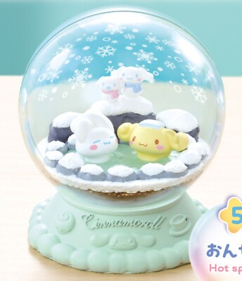 Rement Sanrio Cinnamoroll terrarium /5. Onsen Cinnamon Figure toy New ...