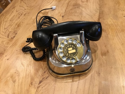 VINTAGE BELGIUM BELL TELEPHONE MODEL RTT 56A CIRCA 1950s - REFURB IN ...