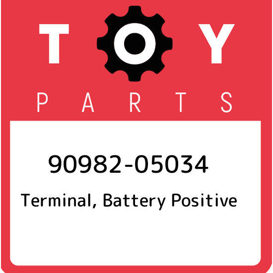 90982-05034 Toyota Terminal, battery positive 9098205034, New Genuine ...