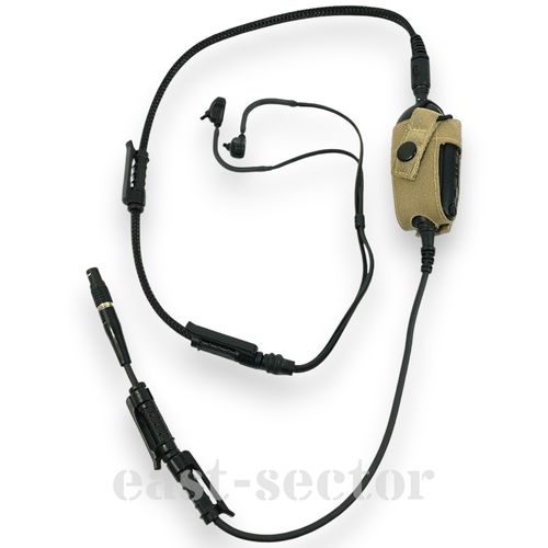 RACAL Acoustics Frontier 1020 RA5500/1020 Headset Radio Selex Bowman ...