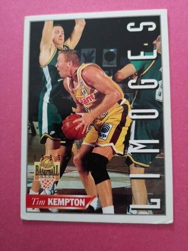 Tim Kempton Limoges Carte Panini Basket Lnb Pro A 1995 #67 | eBay