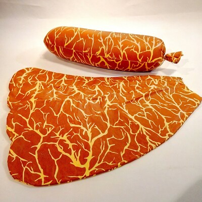 10 pcs. of Craft TEXTILE Sausage Casings, for 3.3 lbs Salami Sausage ...