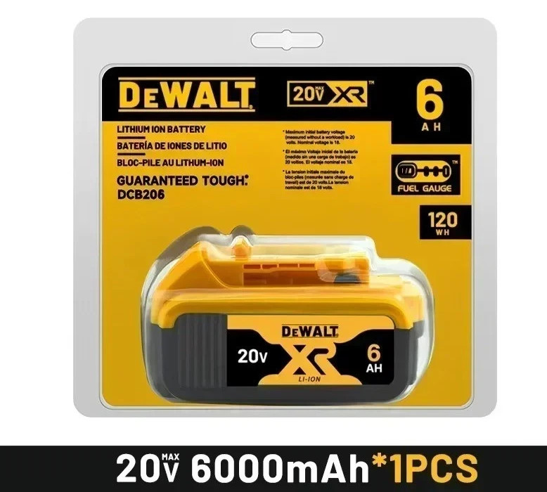 DCB206 20V Max Premium XR 6.0Ah Lithium-Ion Battery SAME DAY FREE US ...