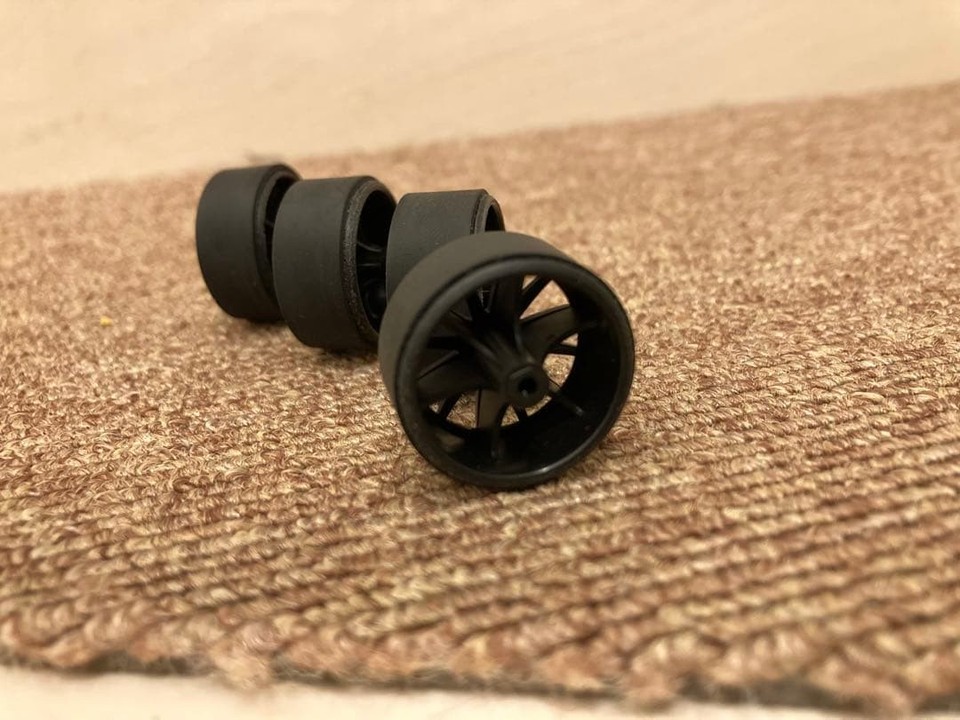 Pera tires 22.7mm low friction Mini 4WD (with bonus) | eBay UK