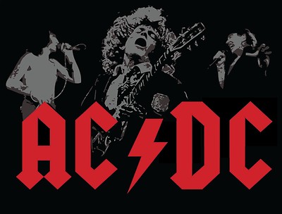 AC-DC Sticker Decal *3 SIZES* Vinyl Bumper Wall AC/DC | eBay
