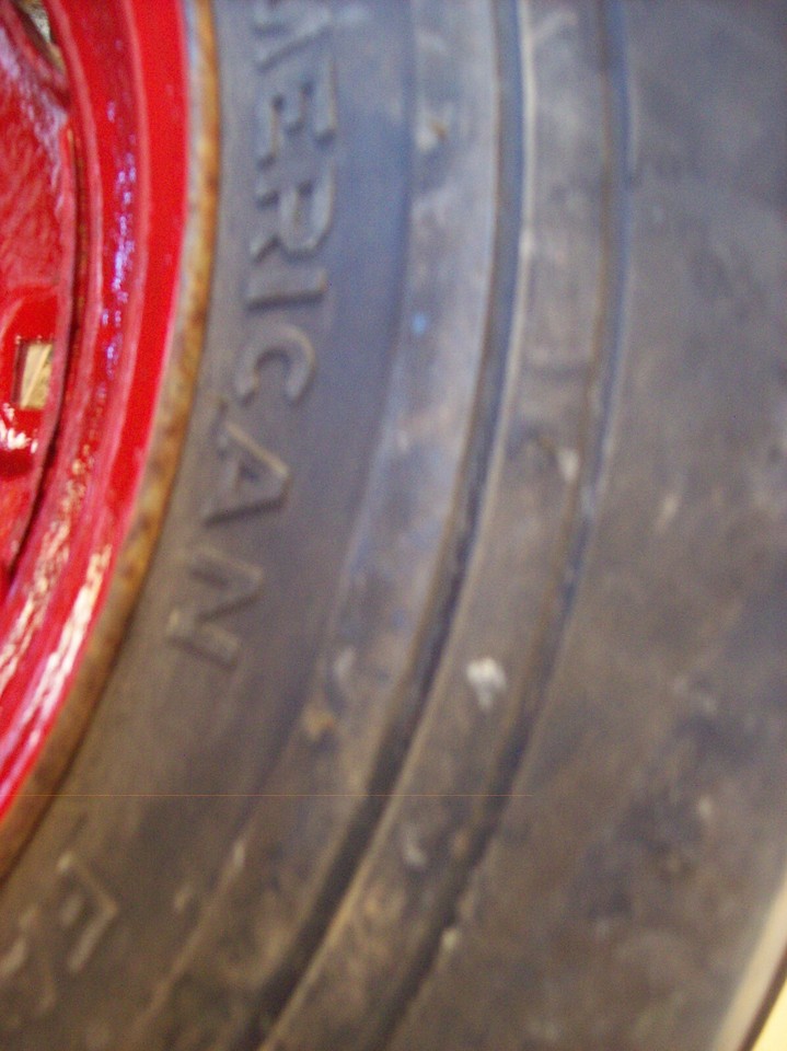 Farmall Cub International front rims with used 4-12 tires | eBay