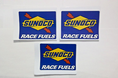 SUNOCO RACE FUELS racing sticker decal (Nascar, NHRA, Street Outlaws ...
