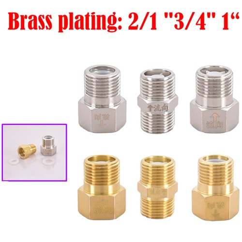 Non Return Valves - Brass Bsp 1/2" 3/4" 1" Male/Female Thread Check ...
