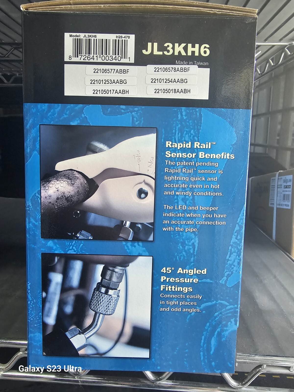 Fieldpiece JL3KH6 HVACR 350ft Battery Powered System Charge and Air Kit ...