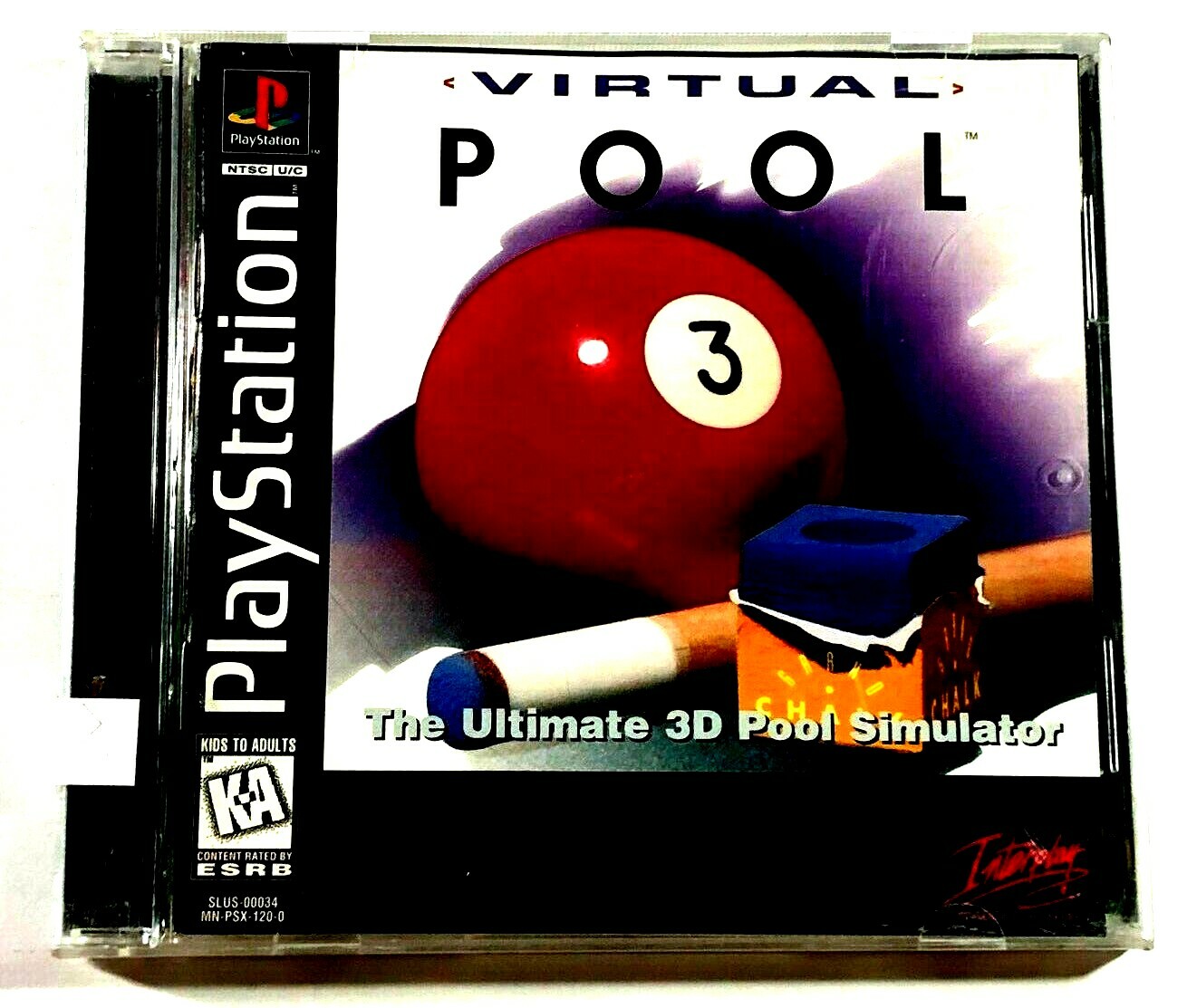 Virtual Pool - PS1 (Playstation 1 Game) 1996 | eBay