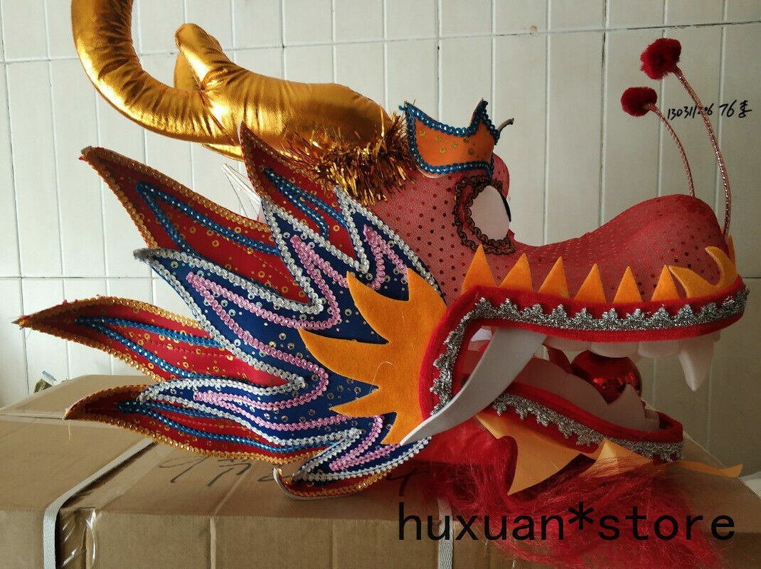Traditional Chinese Dragon Masks