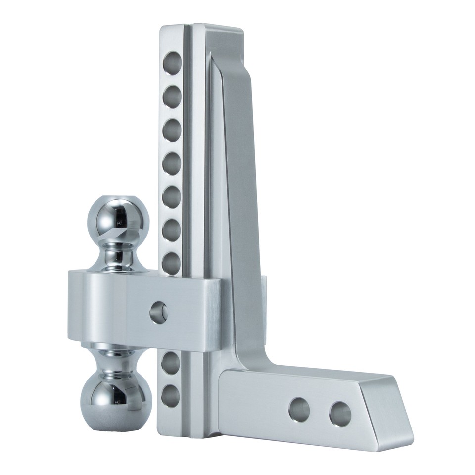 12500 lb 8" Drop 2" Receiver Adjustable Towing Hitch Dual Ball Mount ...
