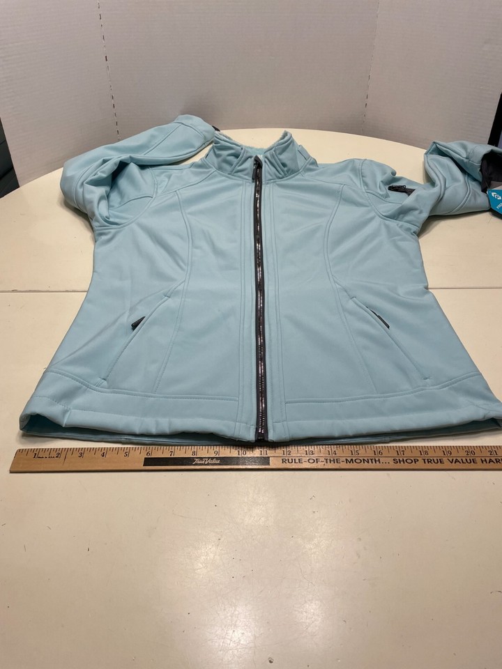 Free Country Softshell Aqua Jacket Women's Size Large NWT | eBay