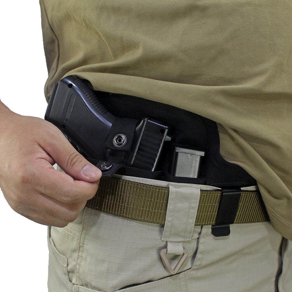 Concealed Holster Tactical Pancake Gun Holster Soft Material IWB Right ...