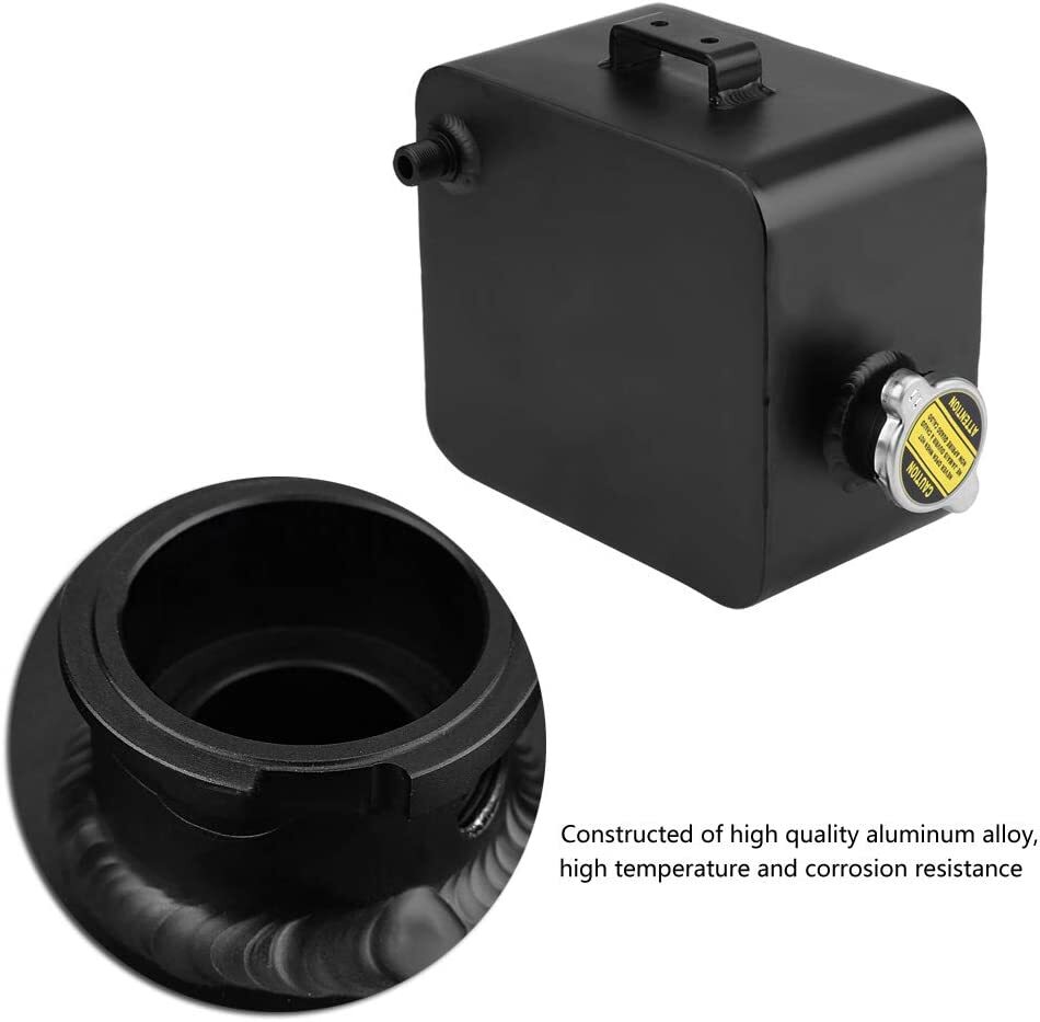 2.5L Aluminum Radiator Coolant Overflow Recovery Water Tank Bottle ...