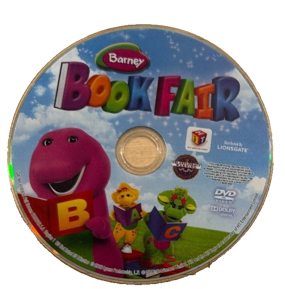 Lionsgate Children's DVD Lot (4) Barney The Purple Dinosaur * Discs ...