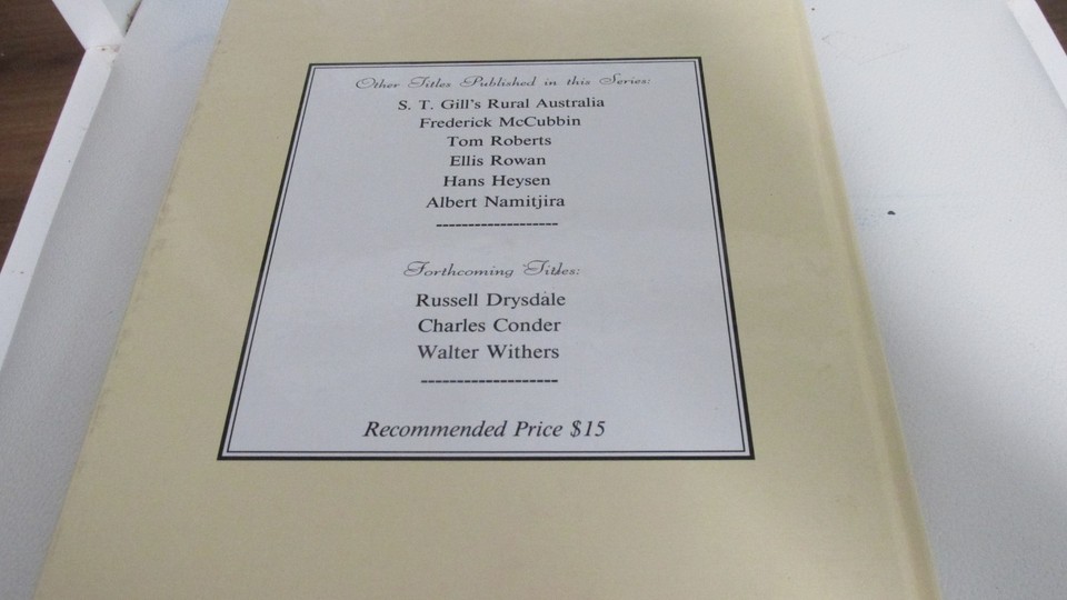 Arthur Streeton 1867-1943 by Geoffrey Dutton Hardcover Famous ...