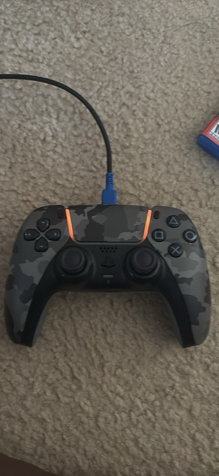 4 playstation games ps5 strike pack horizon,camo controller & blue ps5 ...