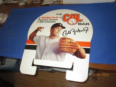 Cal Ripken Baltimore Orioles Cal Baseball Candy Bar Cardboard Sign ...