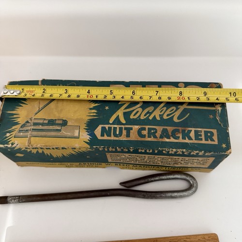 Vintage Arthur W. REED'S ROCKET NUT CRACKER Model R-300 w/Original Box ...