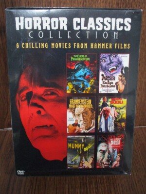 DVD Horror Classics Collection 6 Movies from Hammer Films Dracula ...
