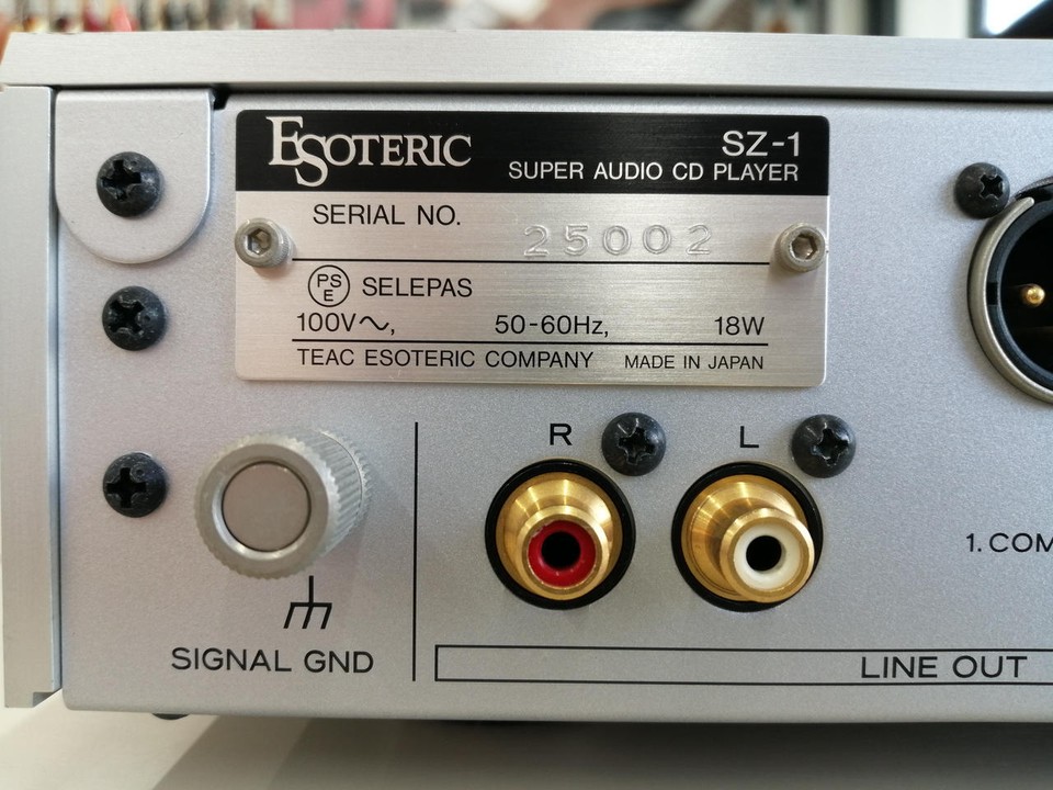 ESOTERIC SZ-1 SACD Super Audio CD Player Working Used from JPN | eBay