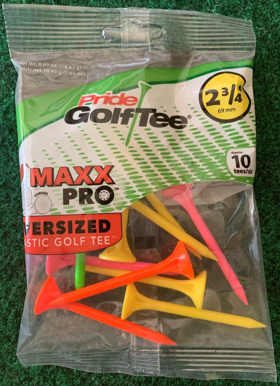 New Pride Maxx Pro Martini Cup Golf Tees - You chose type and length ...