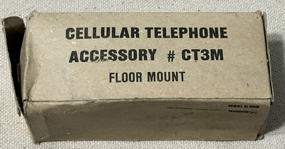 Vintage Magnadyne Cellular Telephone Accessory CT3M Floor mount ...