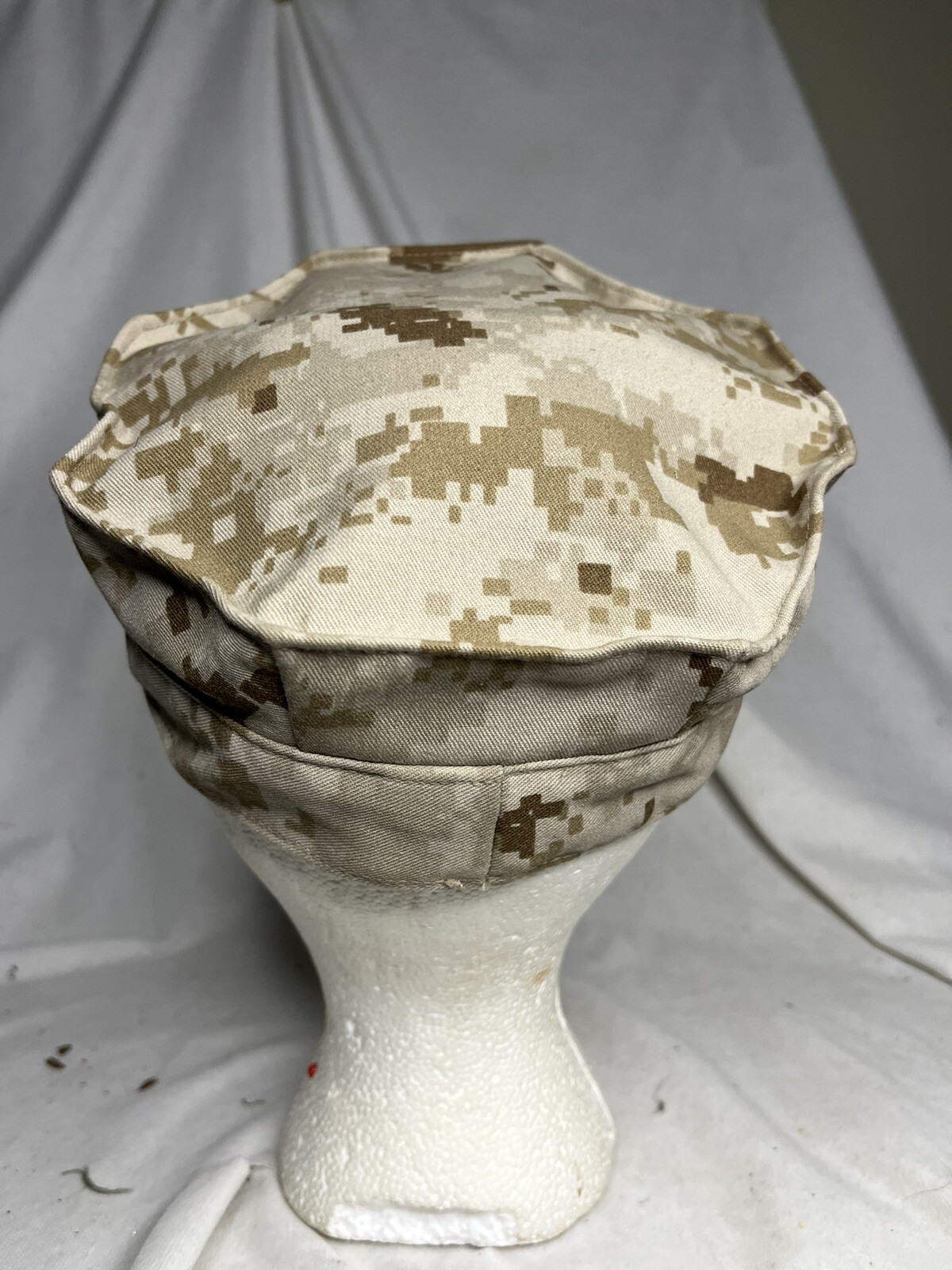 USMC 8 Point Marine Corps Digital Desert Utility Hat Made in USA SEKRI ...