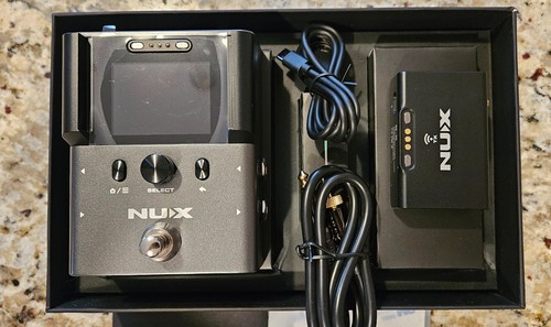 NUX B-8 Professional 2.4GHz Guitar Wireless System Black OPEN BOX Never ...