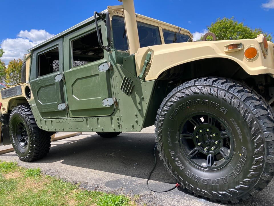 New Hard 4 Door Kit for HMMWV Hummer H1 M998 Humvee Doors Civilian ...