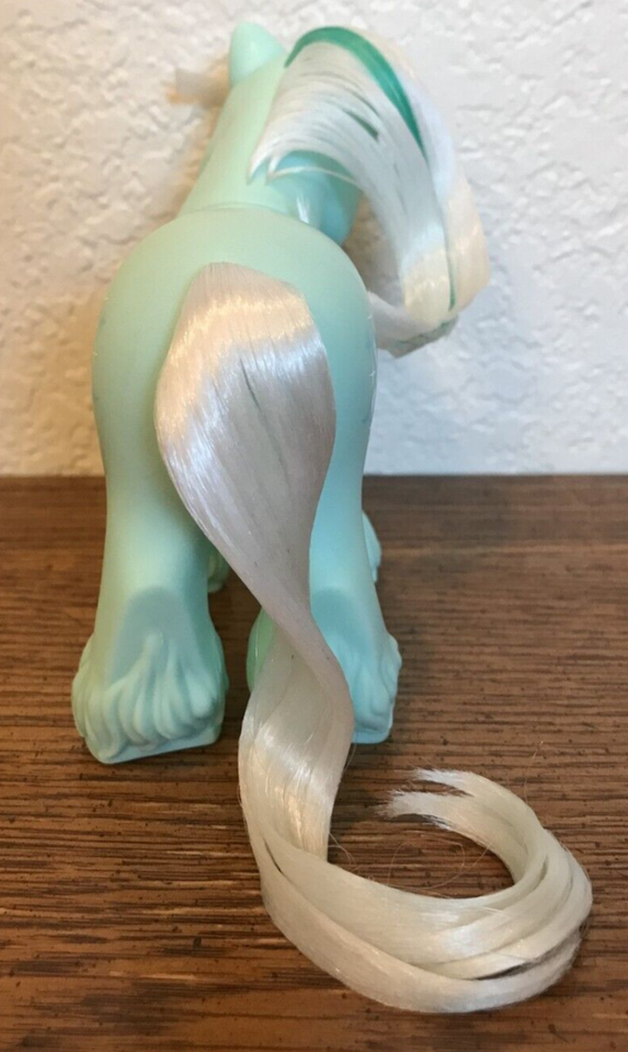 Vintage G1 My Little Pony ICE CRYSTAL MOUNTAIN BOY, BRUSH, Big Brother ...