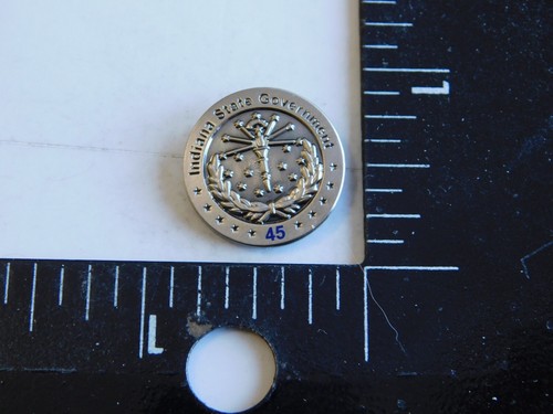 INDIANA STATE GOVERNMENT 45 YEAR SERVICE AWARD PIN | eBay